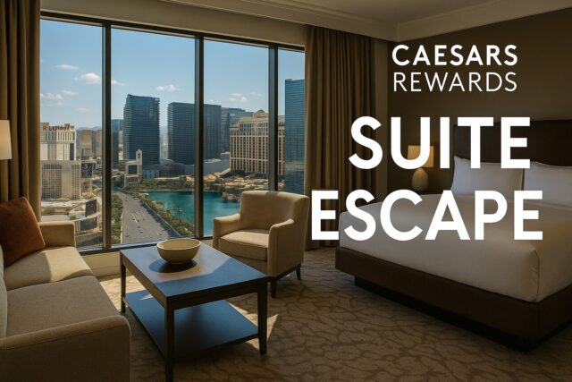 Caesars Rewards Launches Suite Escape Deals Across Las Vegas Hotels