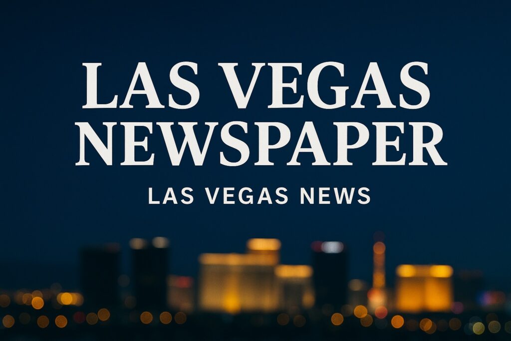 Las Vegas Newspaper — Breaking News, Local, Crime & Headlines
