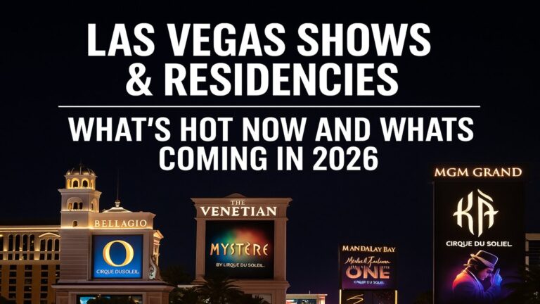 Las Vegas Shows And Residencies 2025 — What’s Hot Now And 2026 Preview